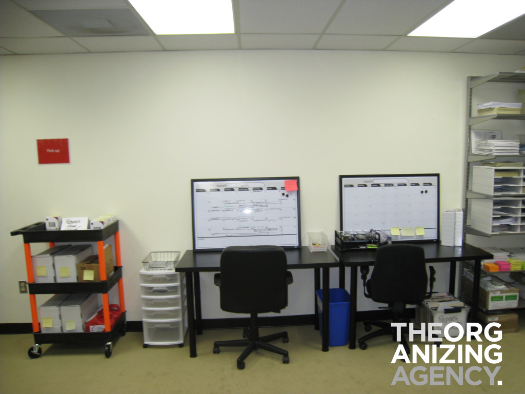 Shipping Desk AreaShipping Desk Area - The Organizing Agency