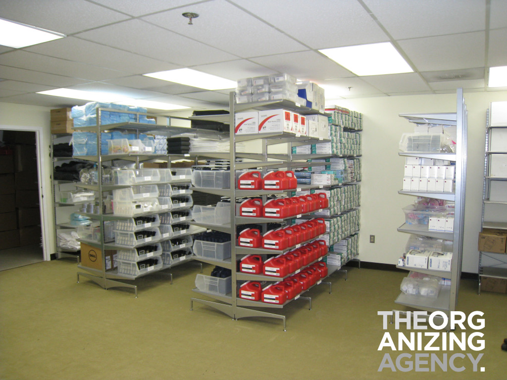 Supply Distribution RoomSupply Distribution Room - The Organizing Agency